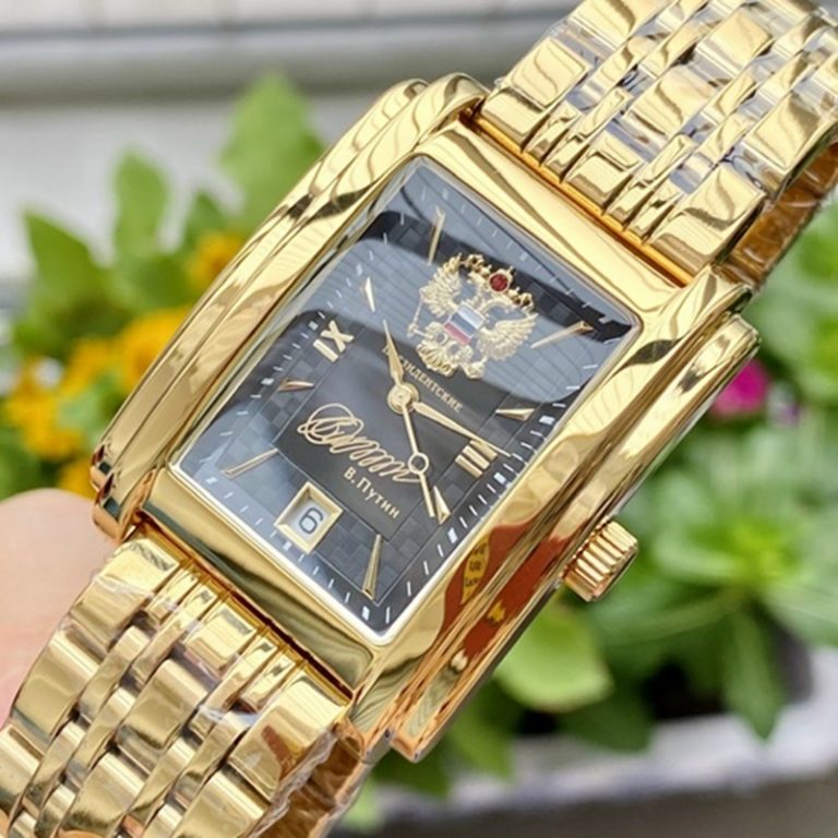 Đồng Hồ Nga Poljot President Putin Gold Black