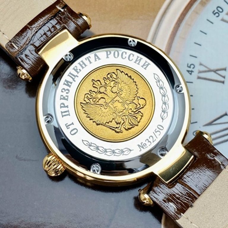 Đồng Hồ Nga Poljot President Putin Gold Pearl